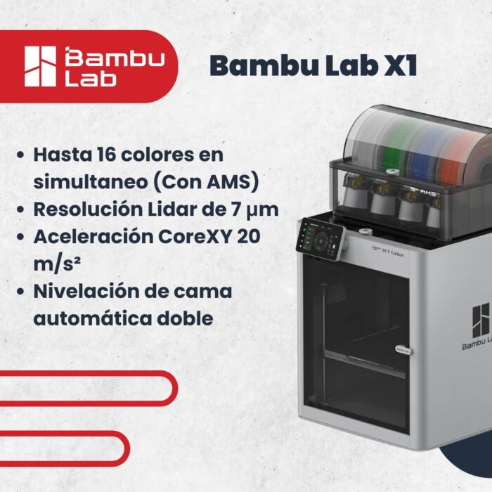 Bambu Lab X1 Carbon – Proyecto Color